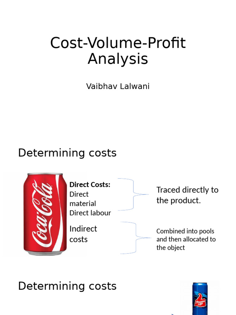 MANAC - Cost Volume Profit Analysis | PDF | Economies | Management Accounting