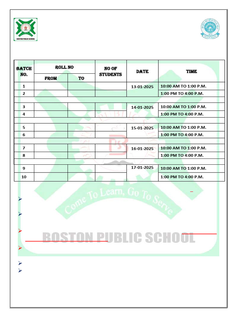 AISSCE 2025 PE Practical Schedule | PDF