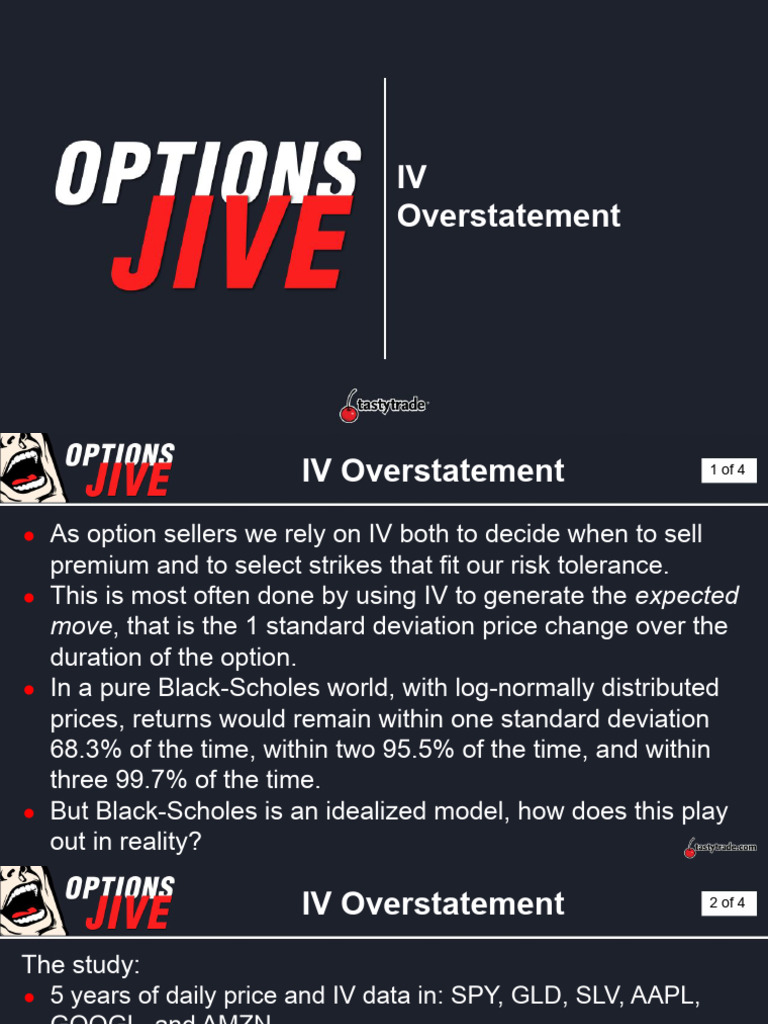 Options Jive IV Overstatement Slides | PDF