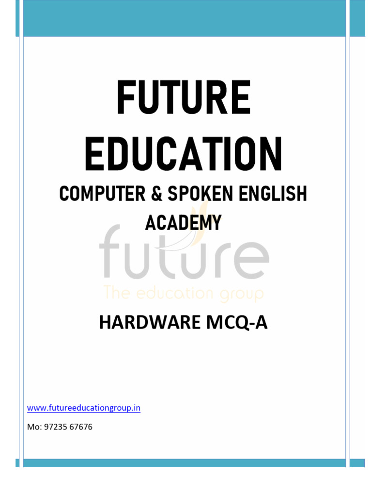 Hardware MCQ - 250 Que-Ans.-a PDF | PDF