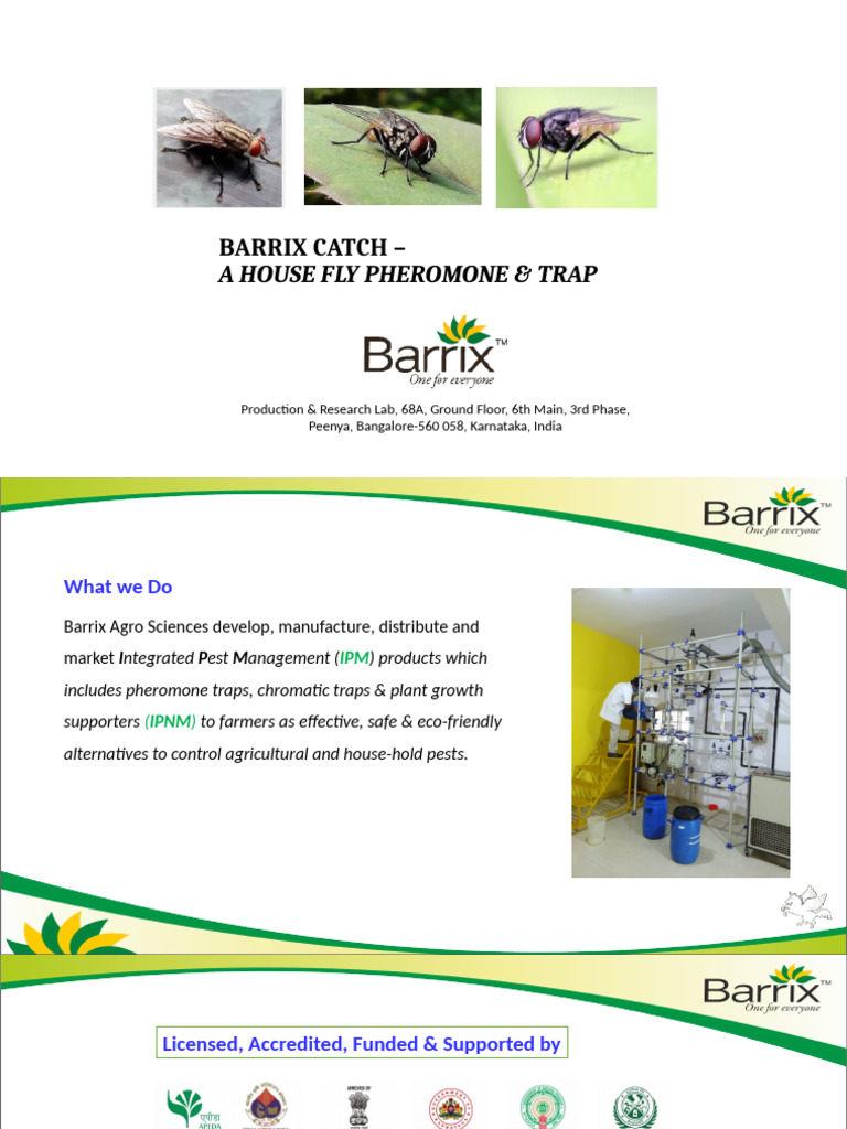 Barrix Housefly Trap | PDF | Fly | Pest (Organism)