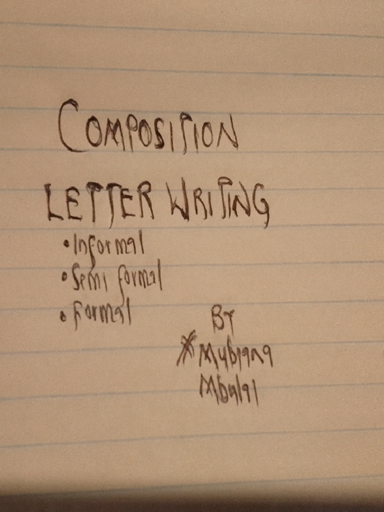 Types of Letters | PDF