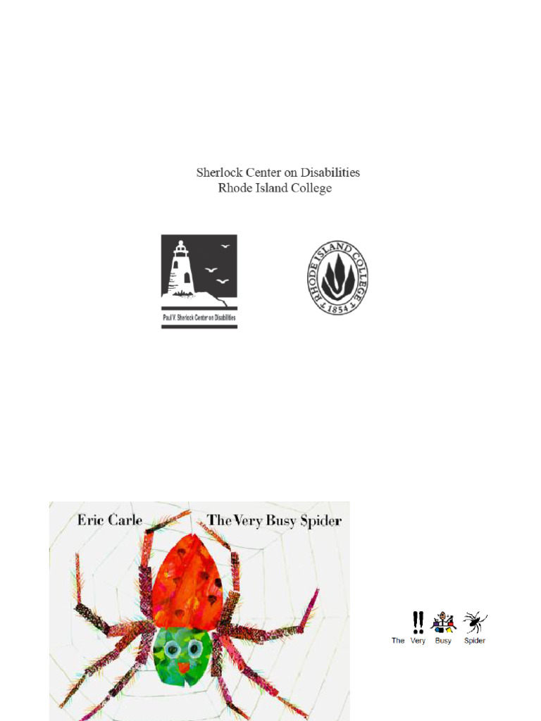 The Very Busy Spider by Eric Carle | PDF