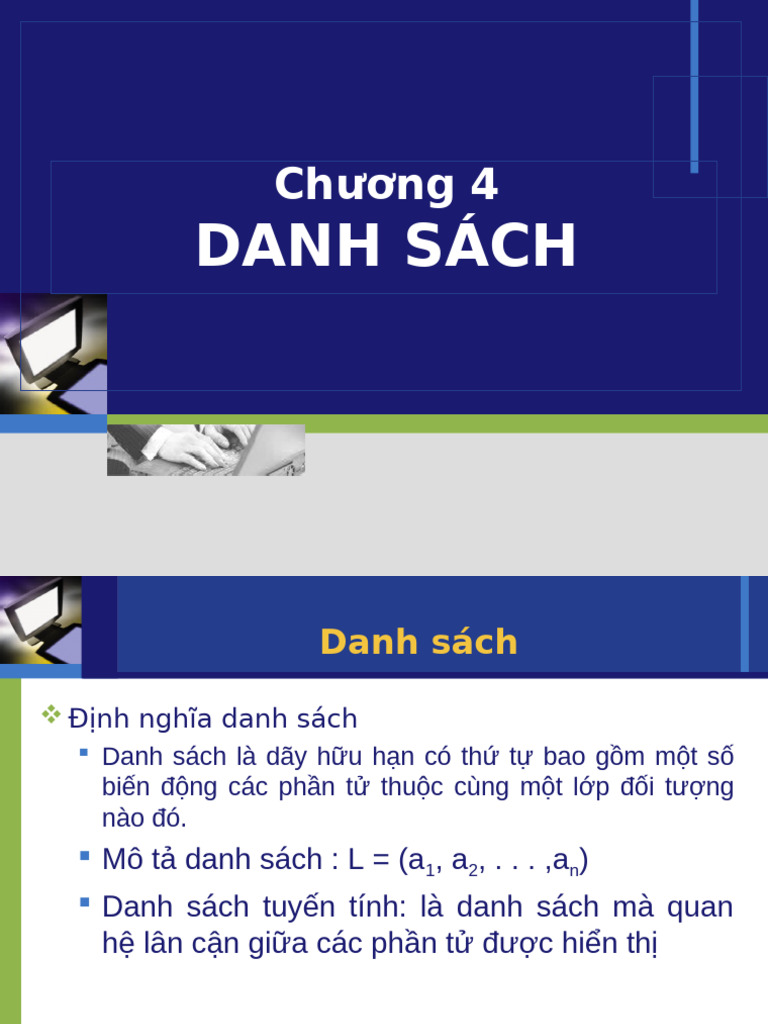 Bai Giang CTDL Chuong 4 Danh Sách Stack Và Queue | PDF