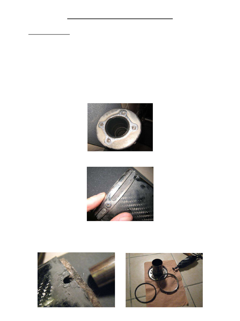 Tutorial Réparation Silencieux DEVIL Carbone | PDF