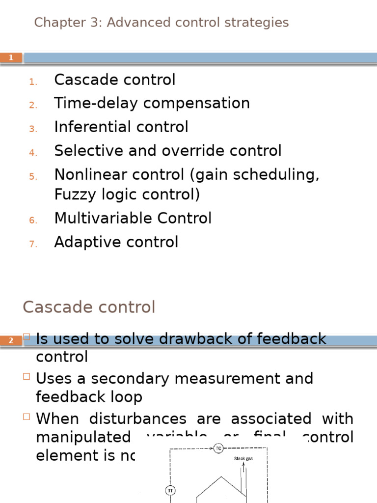 Chapter 3 process control | PDF | Control Theory | Applied Mathematics