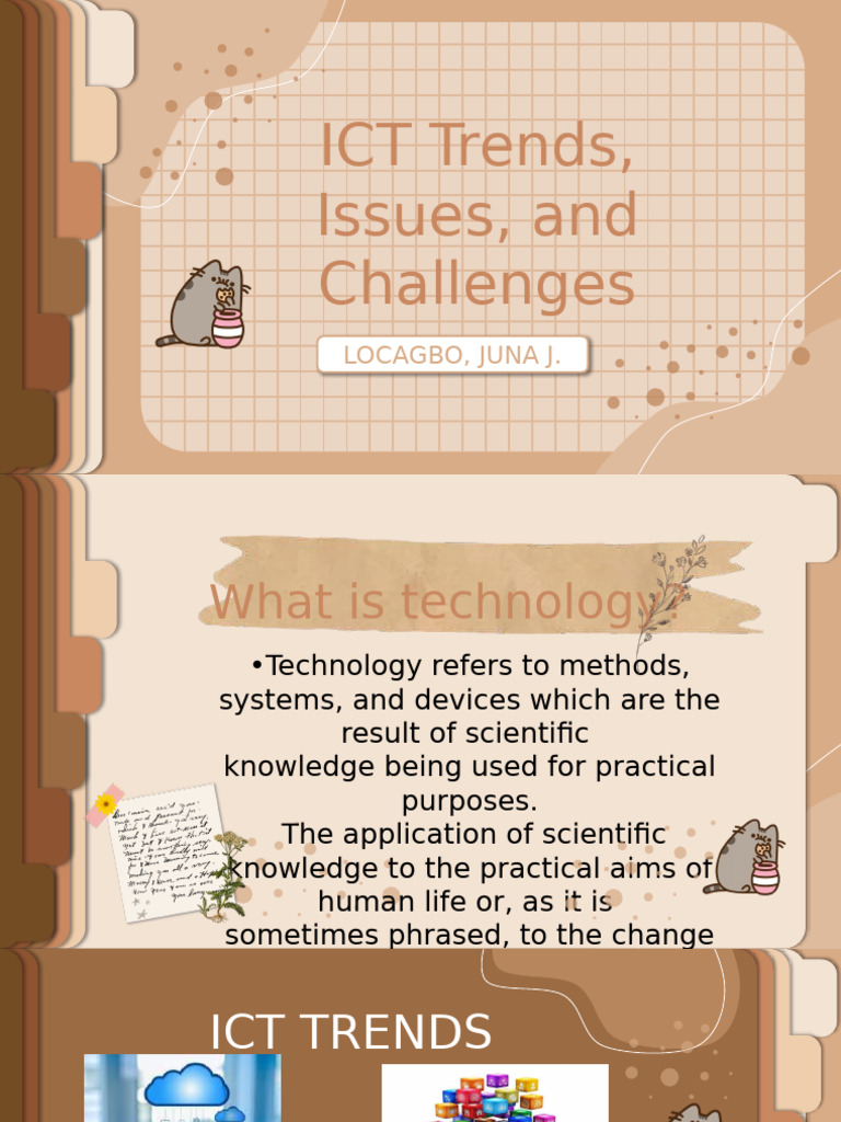 Ict Trends, Issues, and Challenges - 032716 | PDF | Information And Communications Technology ...