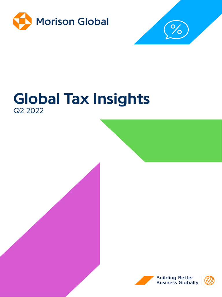 Global Tax Insights - Q2 2022 | PDF | Taxes | Partnership