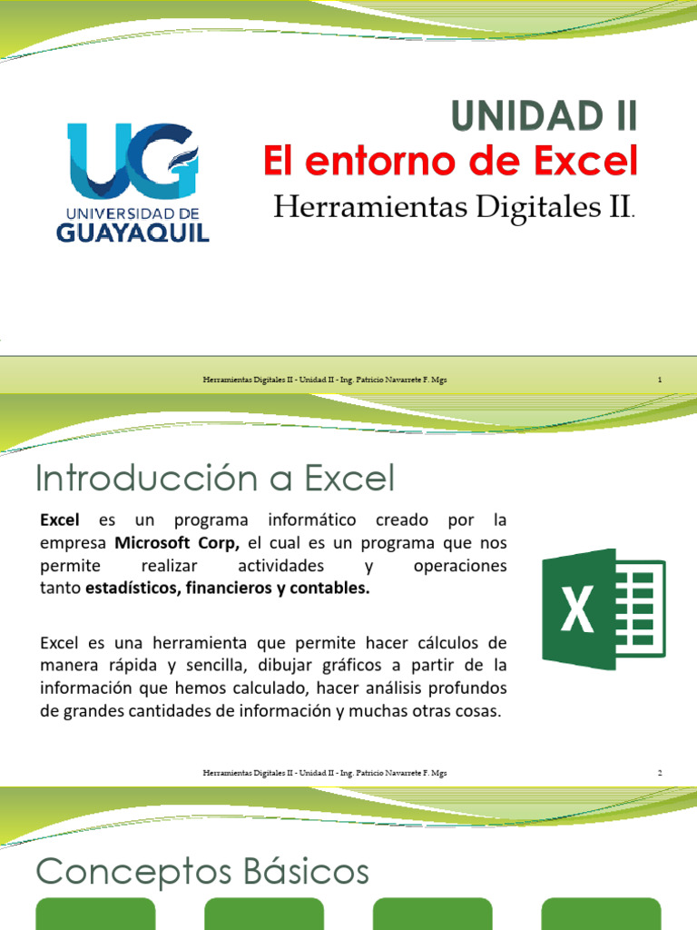Entorno de excel HD | PDF | Microsoft Excel | Informática