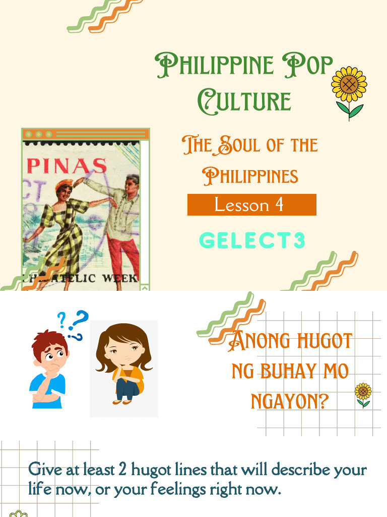 Philippine Pop Culture Evolution | PDF | Tagalog Language | Philippines