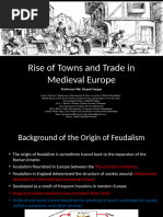Rise of Towns and Cities | PDF | Middle Ages | Trade