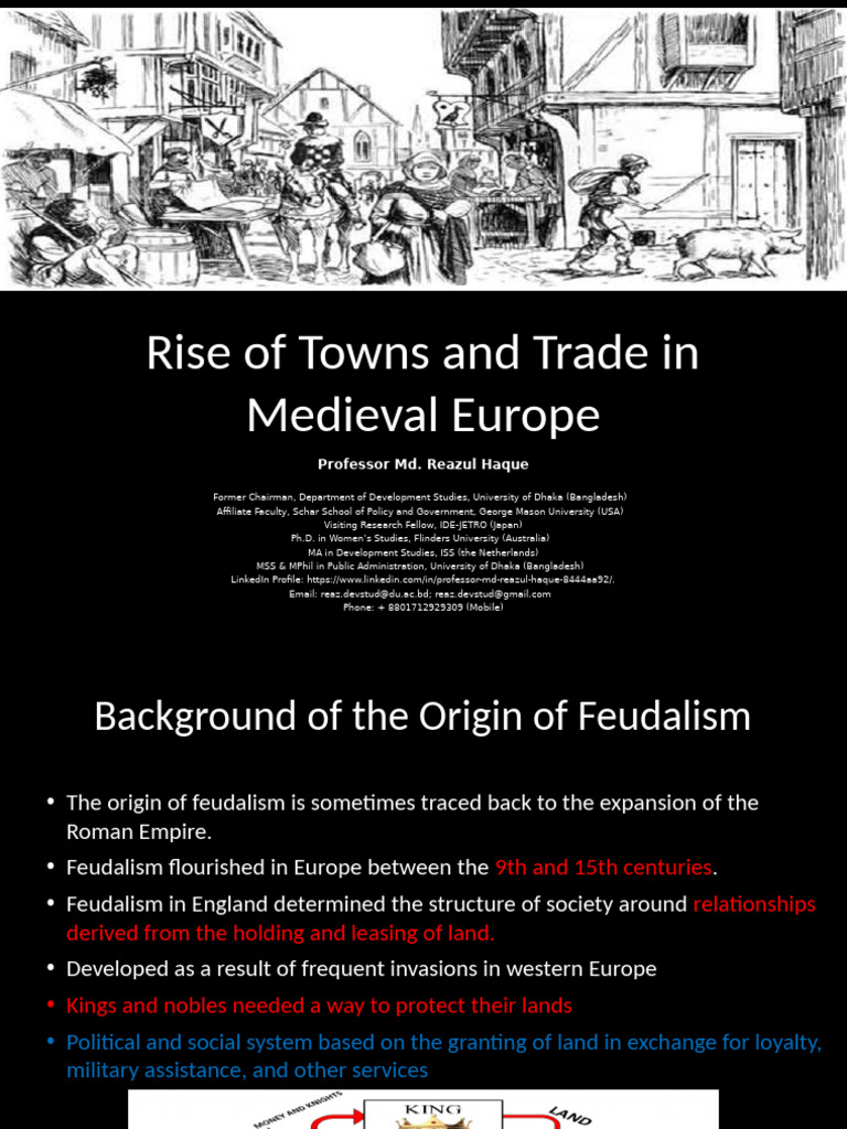 Medieval Towns and Trade Evolution | PDF | Feudalism | Trade