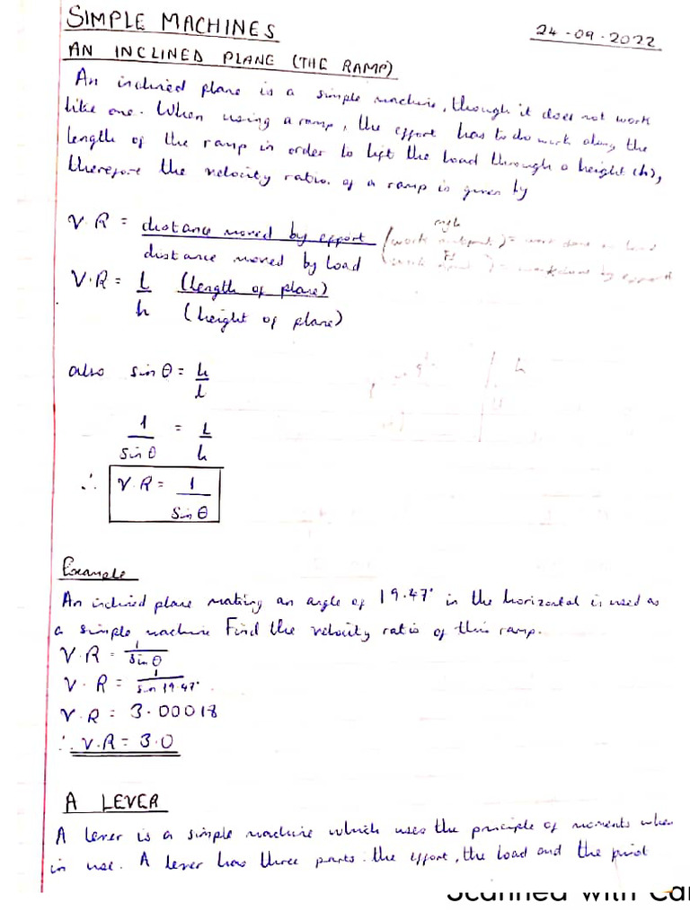 Simple Machines | PDF