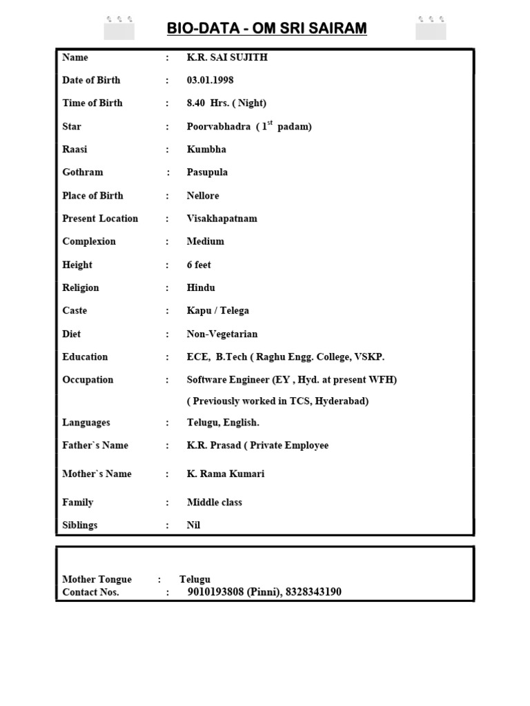 sujith resume revised | PDF