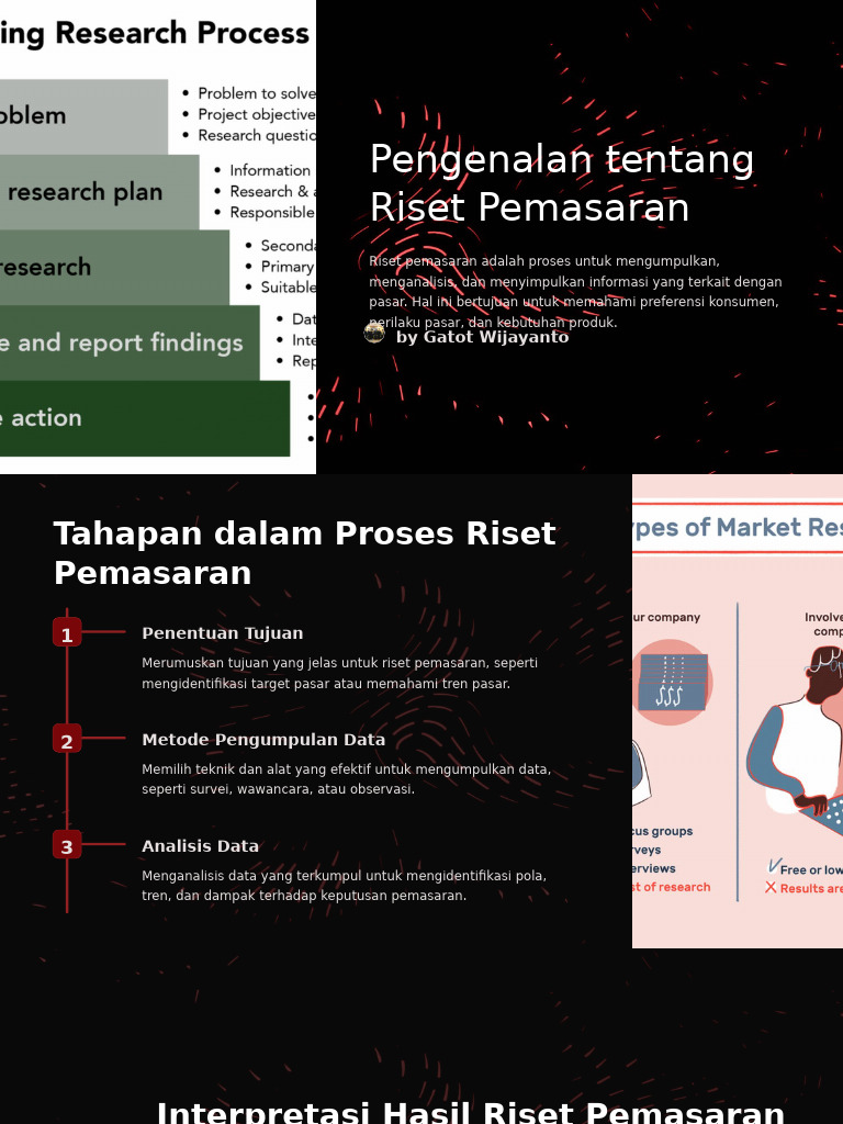 Pengenalan Tentang Riset Pemasaran | PDF