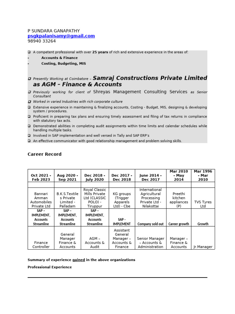 P SUNDARA GANAPATHY (1) | PDF | Economies | Business