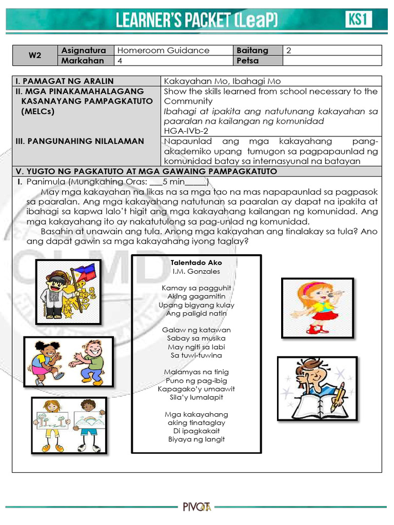 Q4-HGP-2-Week 2 | PDF