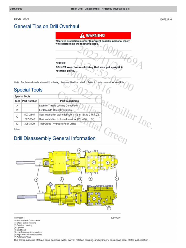 6030 Disassembly Procedure | PDF
