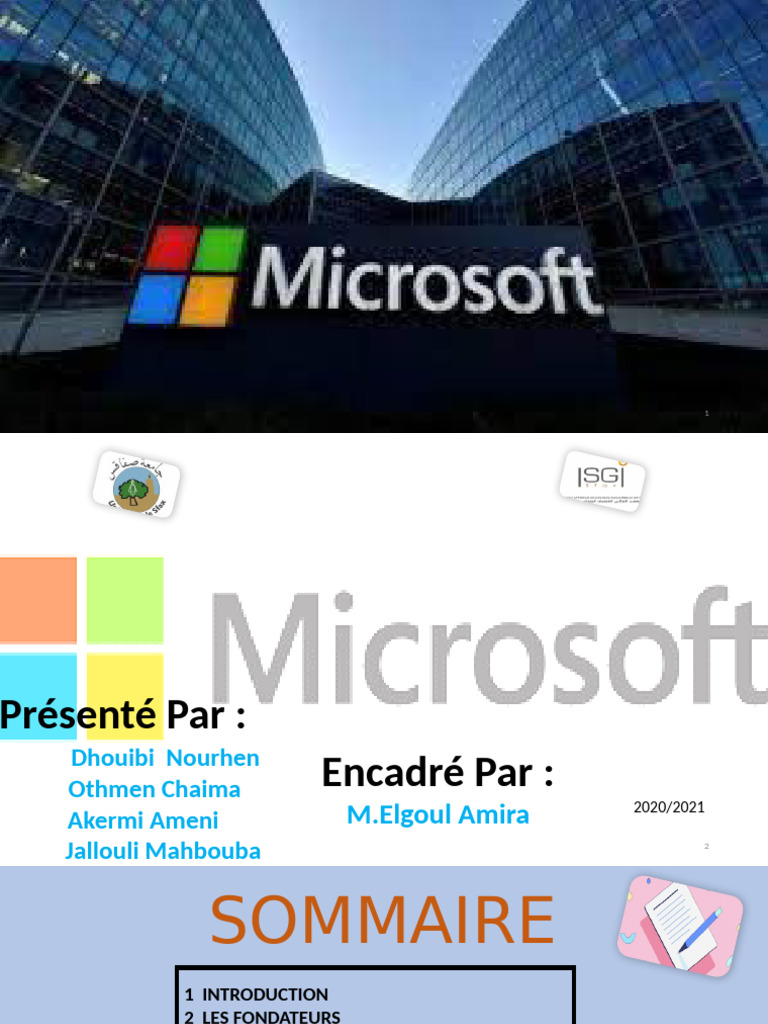 MICROSOFT | PDF | Microsoft | Informatique