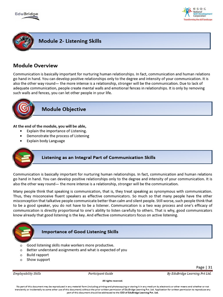 Module2 (1) | PDF | Communication | Nonverbal Communication