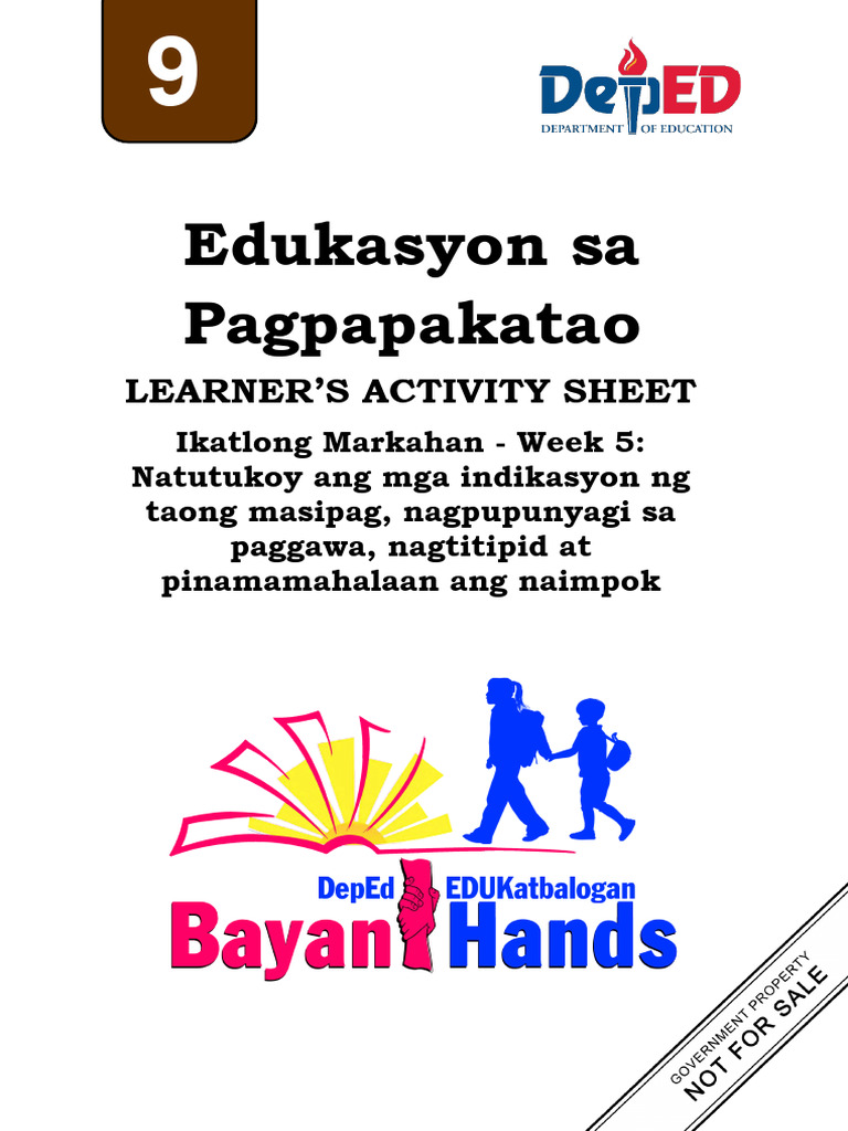 EsP9_Q3_LAS_Week5 | PDF