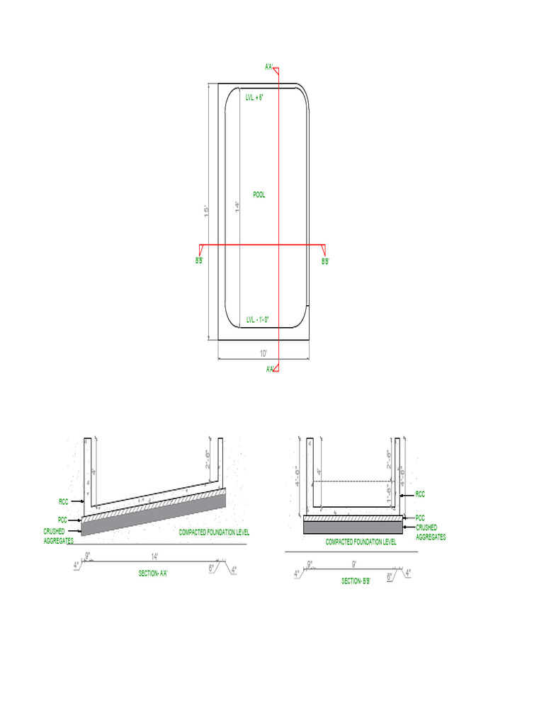 Cross Section of Pool 140924 | PDF