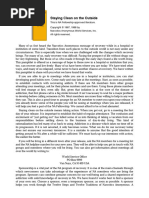 Sample NA Meeting Format | PDF | Psychiatric Rehabilitation | Substance ...