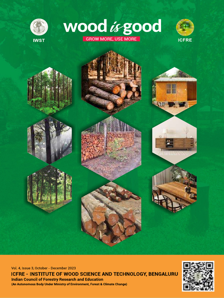 Wood Is Good - Vol - Iv, Issue III October - December 2023 | PDF