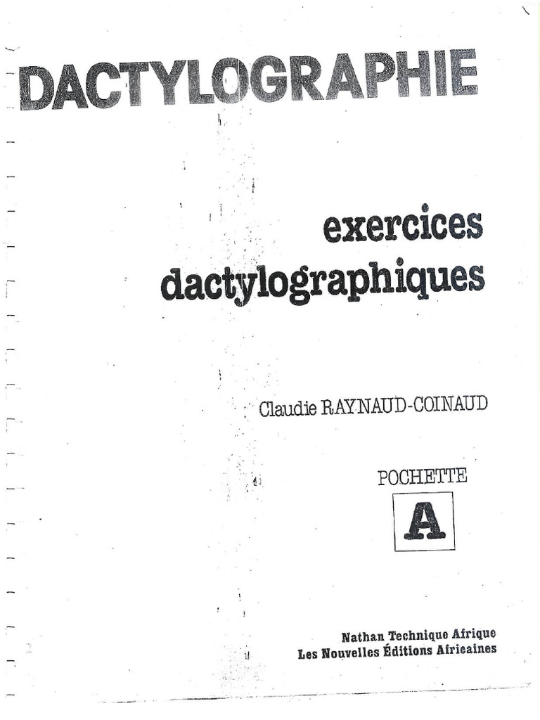 Dactylographe | PDF