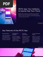 IRCTC Rail Connect App User Guide | PDF | Personal Identification ...