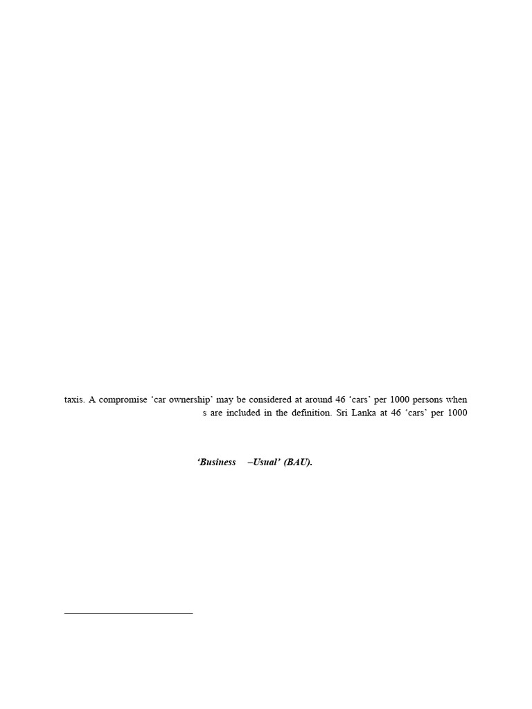 Sri Lanka Transport Sector Analysis 2023 | PDF | Transport | Car