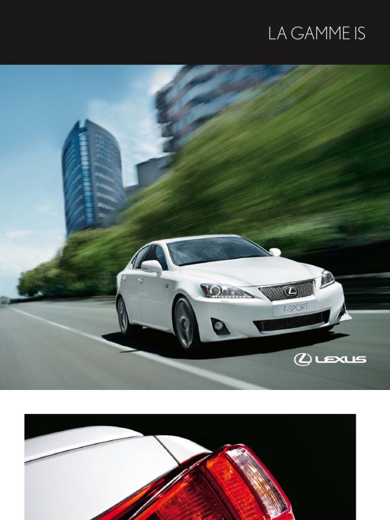Lexus IS : Performance et Design Sportif | PDF | Injection (moteur ...