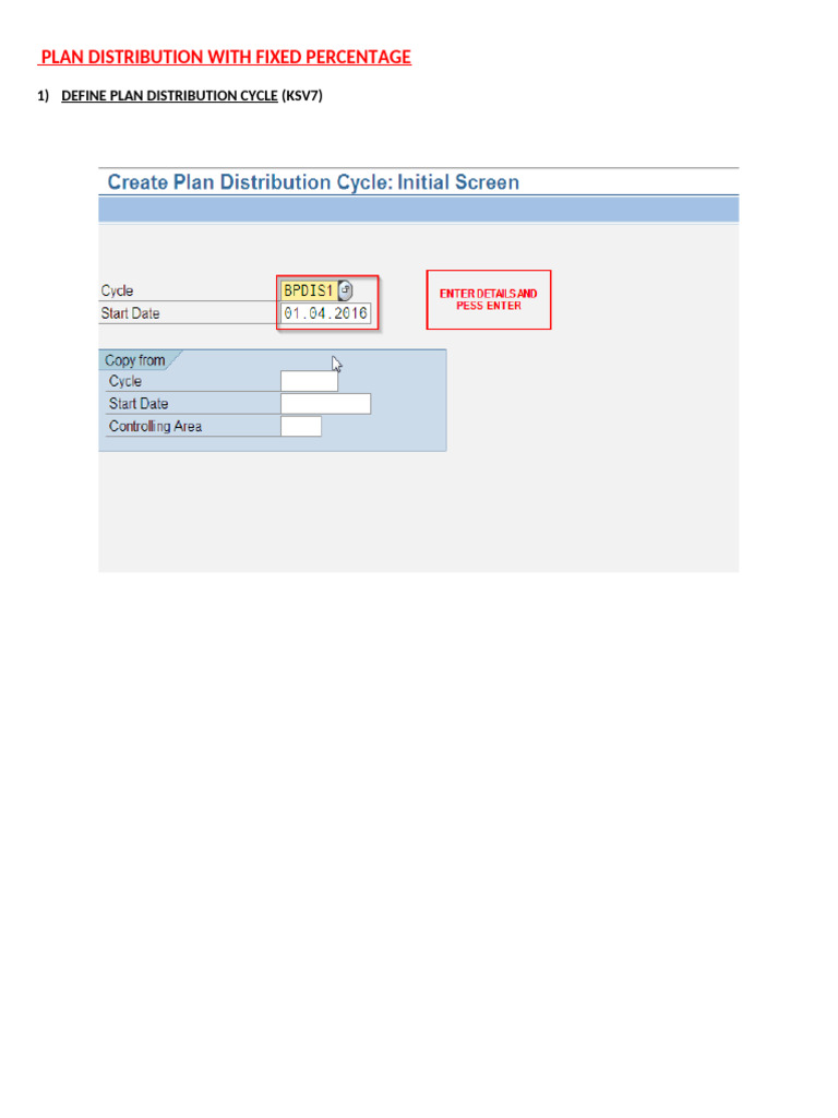 plan distribution with fixed percentage | PDF