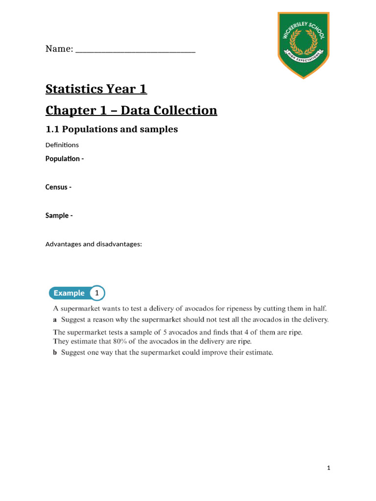 Introduction to Data Collection | PDF