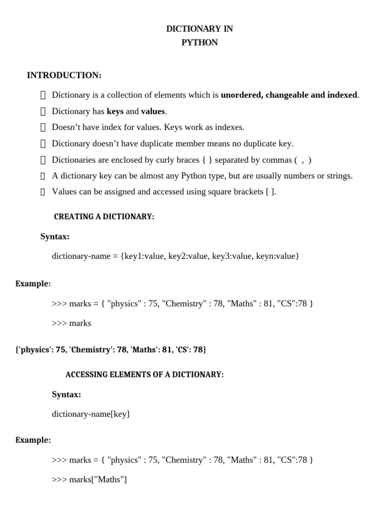 dictionary | PDF | Bracket | Computing
