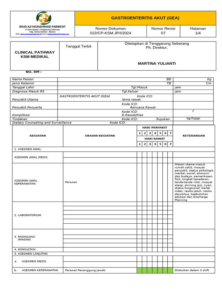 CP Gastroenteritis (Gea) 2024 | PDF