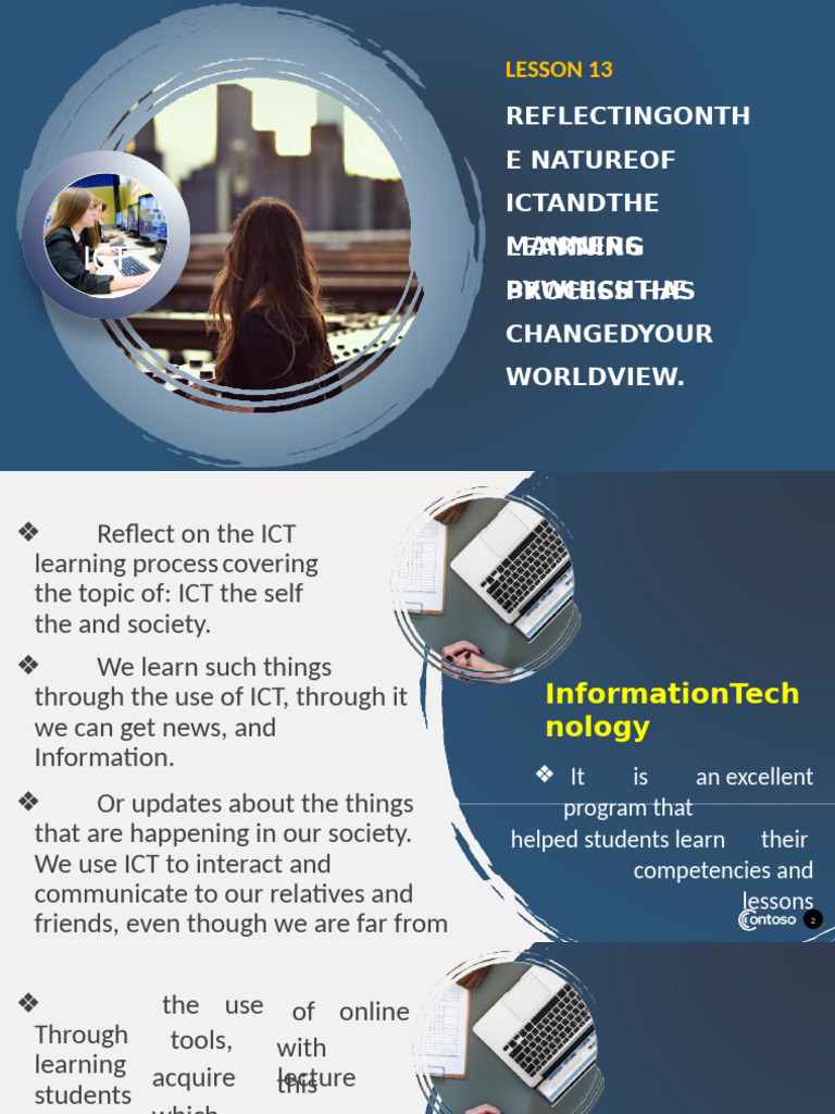 Lesson-13 Etech 083210 | PDF | Educational Technology | Information And Communications Technology