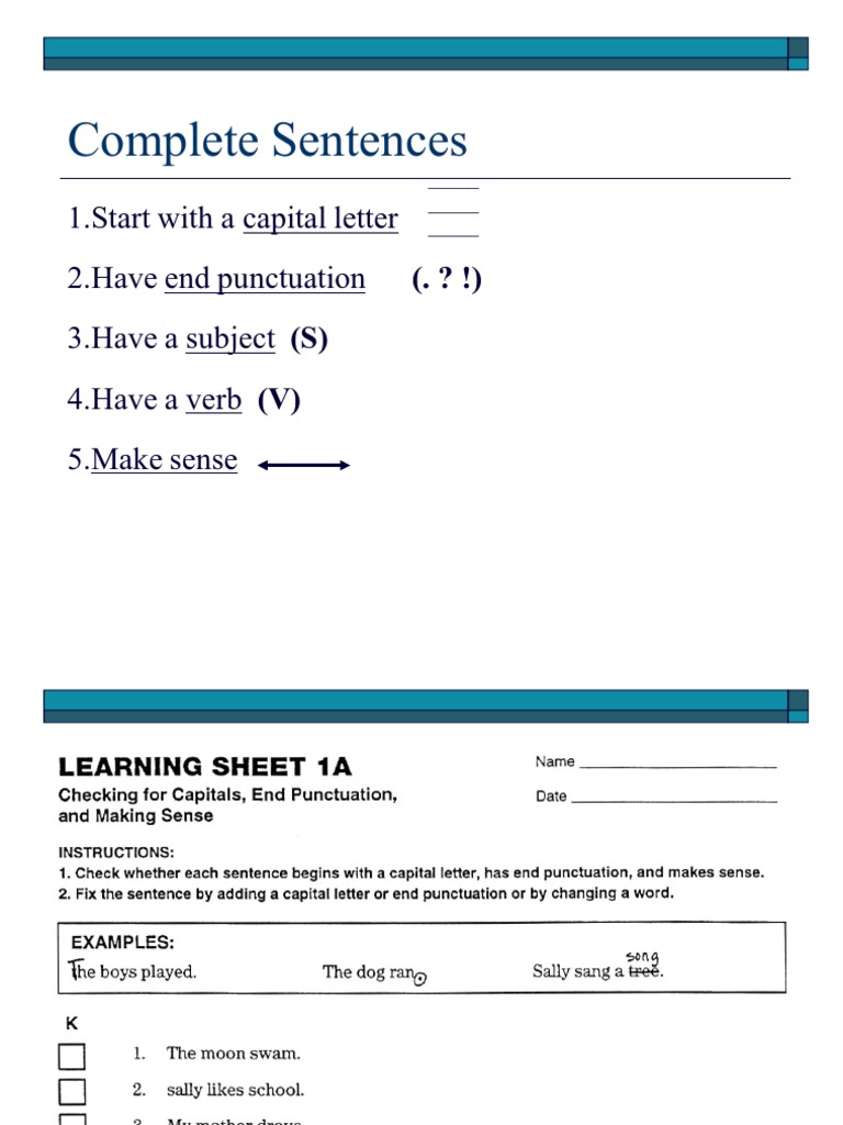 Sentence Writing Strategy | PDF | Verb | Adjective