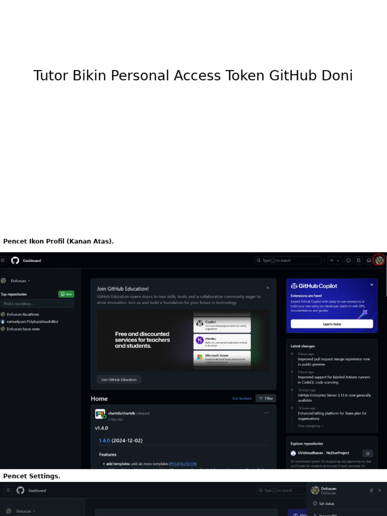 Tutorgithubbikintoken | PDF