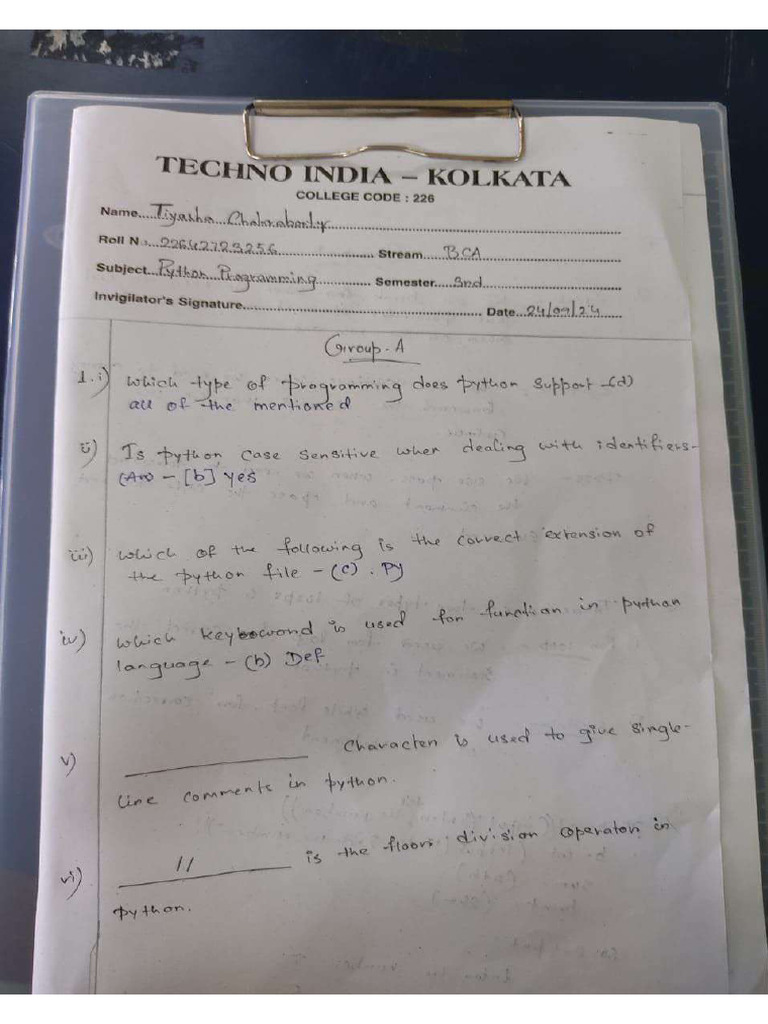 Tiyasha Chakraborty BCAC301 Ca3 PDF | PDF