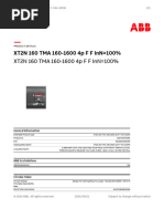 ABB XT6 MCCB Data Sheet | PDF | Alternating Current | Electrical ...