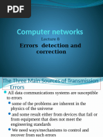 Types of Errors in Data Transmission | PDF | Computer Network | Network ...
