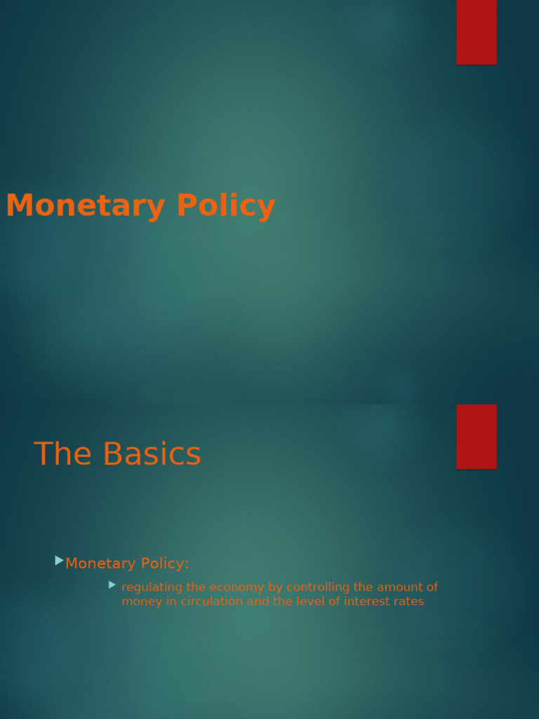 Monetary Fiscal Policy | PDF | Monetary Policy | Unemployment