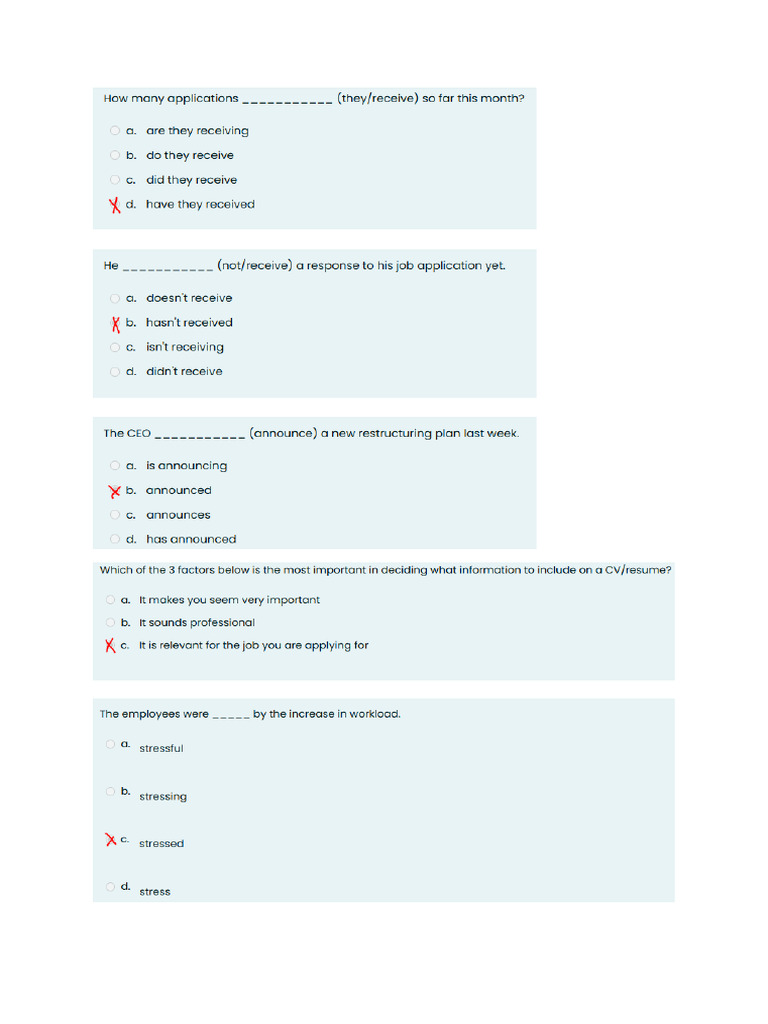 Cuestionario 1 y 2 | PDF