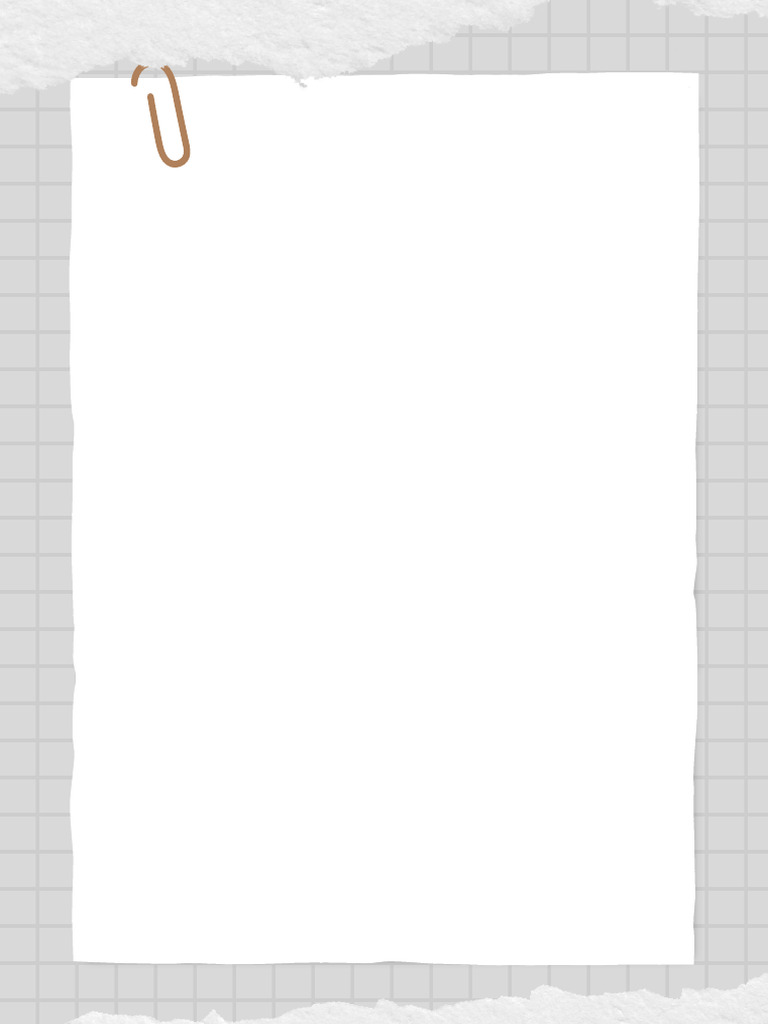 White Minimalist Page Border | PDF