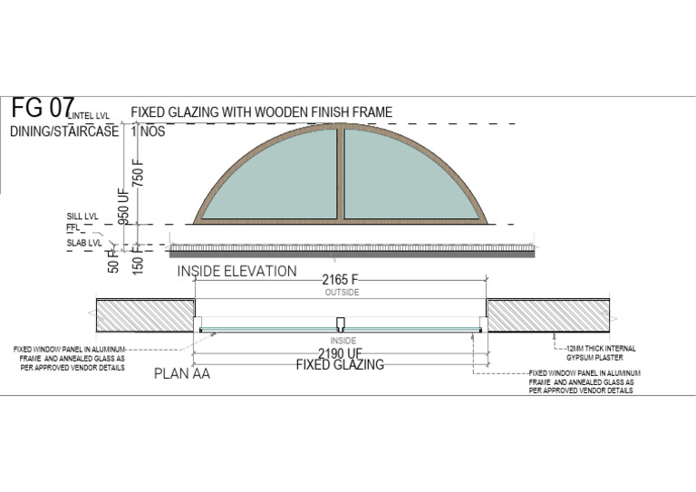 Fixed Glazing Specifications and Details | PDF