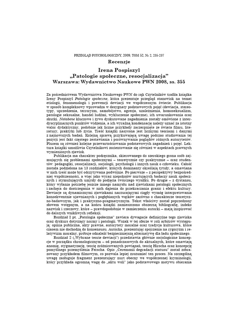 Recenzja 1 2.52.2009 | PDF