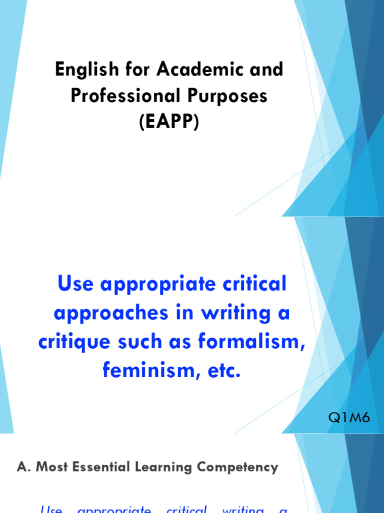 6-7c-PPT-EAPP_W6 | PDF | Id | Psychology