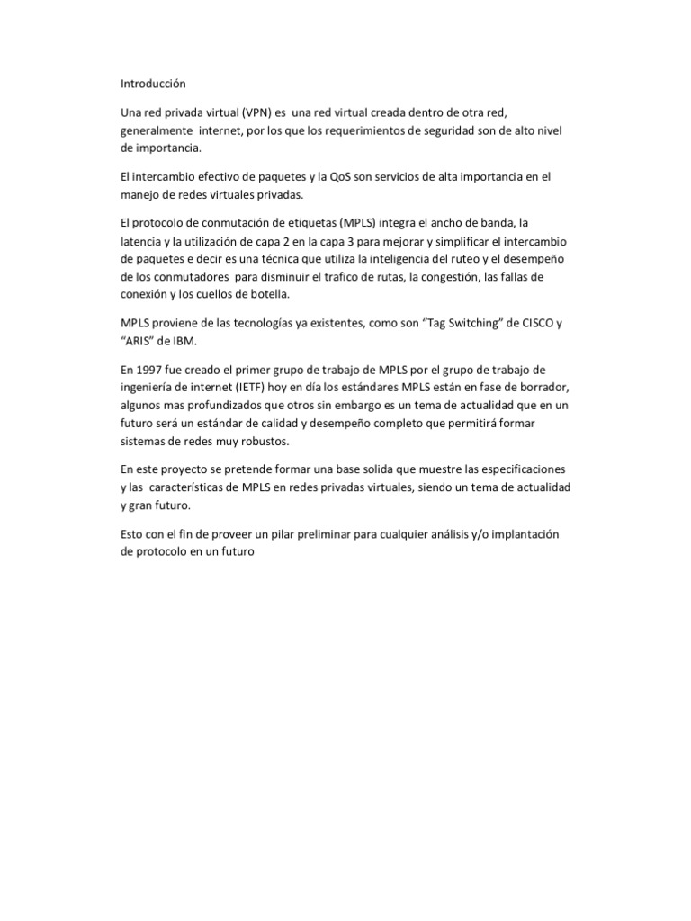 Mpls Cisco Pdf Enrutador Computación Red Privada Virtual