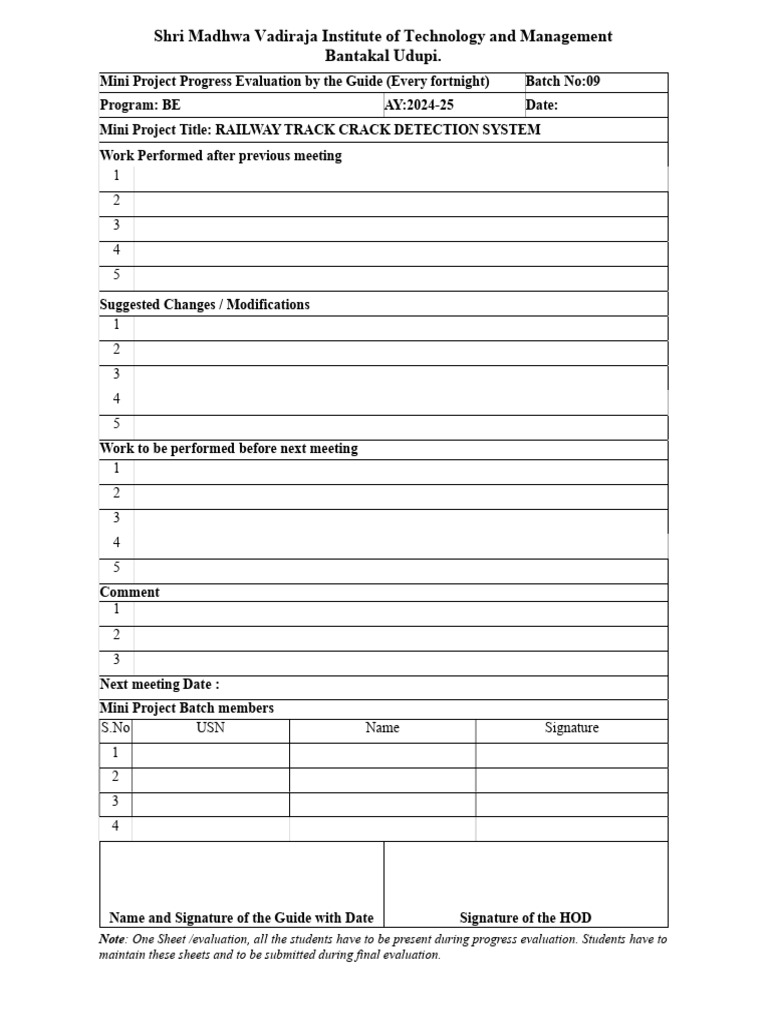 Progress Review | PDF